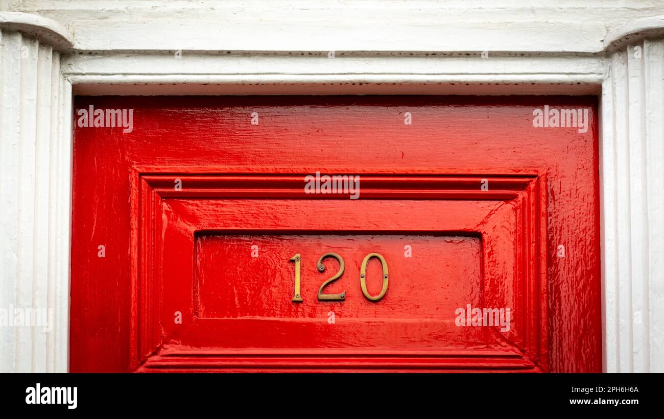 No 120 door hi-res stock photography and images - Alamy