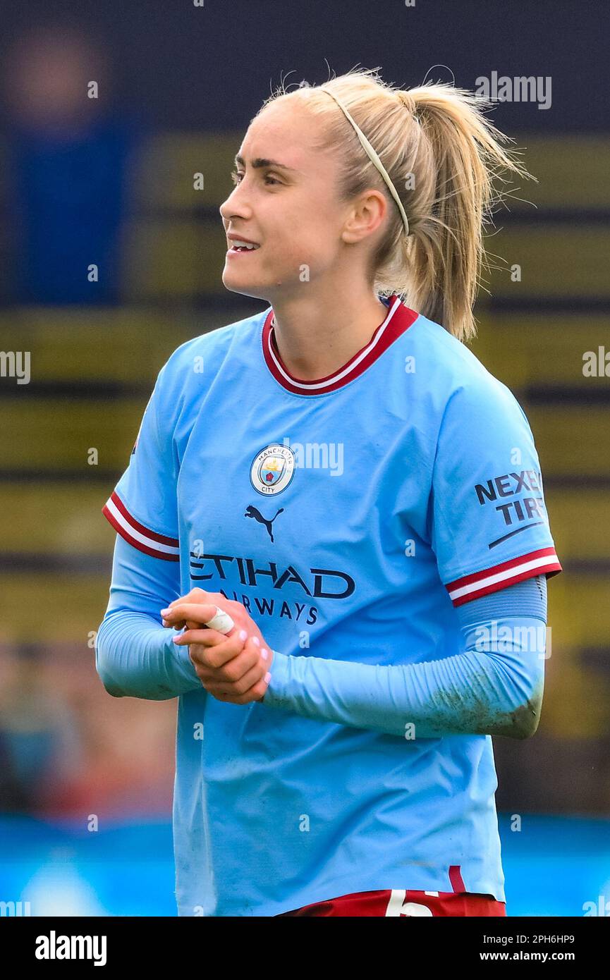 Steph Houghton #6 of Manchester City during the The FA Women's Super ...
