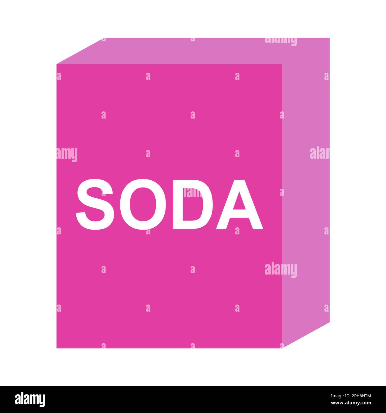 Baking Soda Ingredient Icon Cook Food Design Symbol Bakery Product