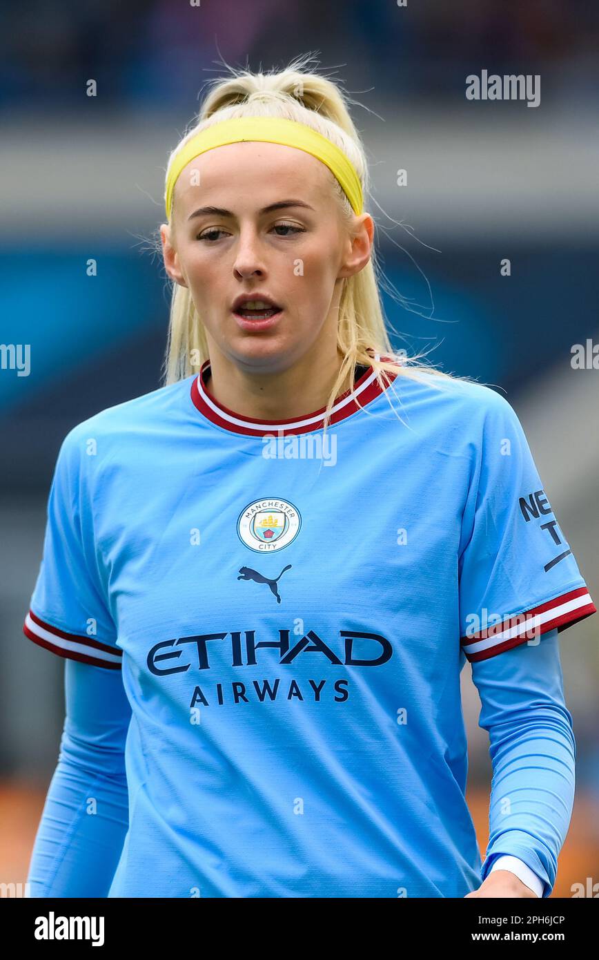 Chloe Kelly #9 of Manchester City during the The FA Women's Super ...