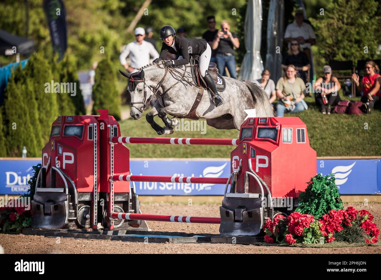 Team Canada Nations Cup rider, Jacqueline Steffens-Daley competes ...