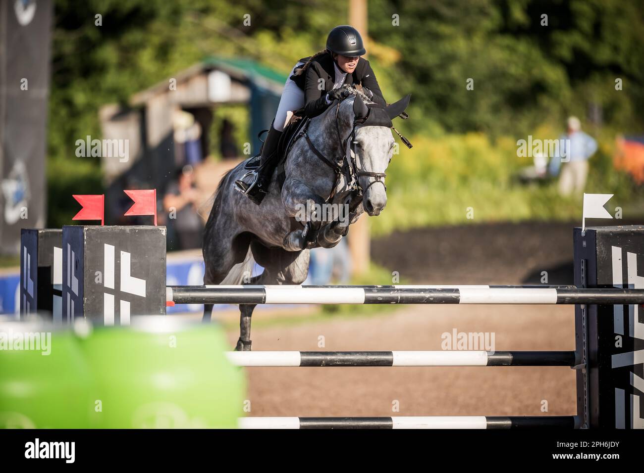 Team Canada Nations Cup rider, Jacqueline Steffens-Daley competes ...