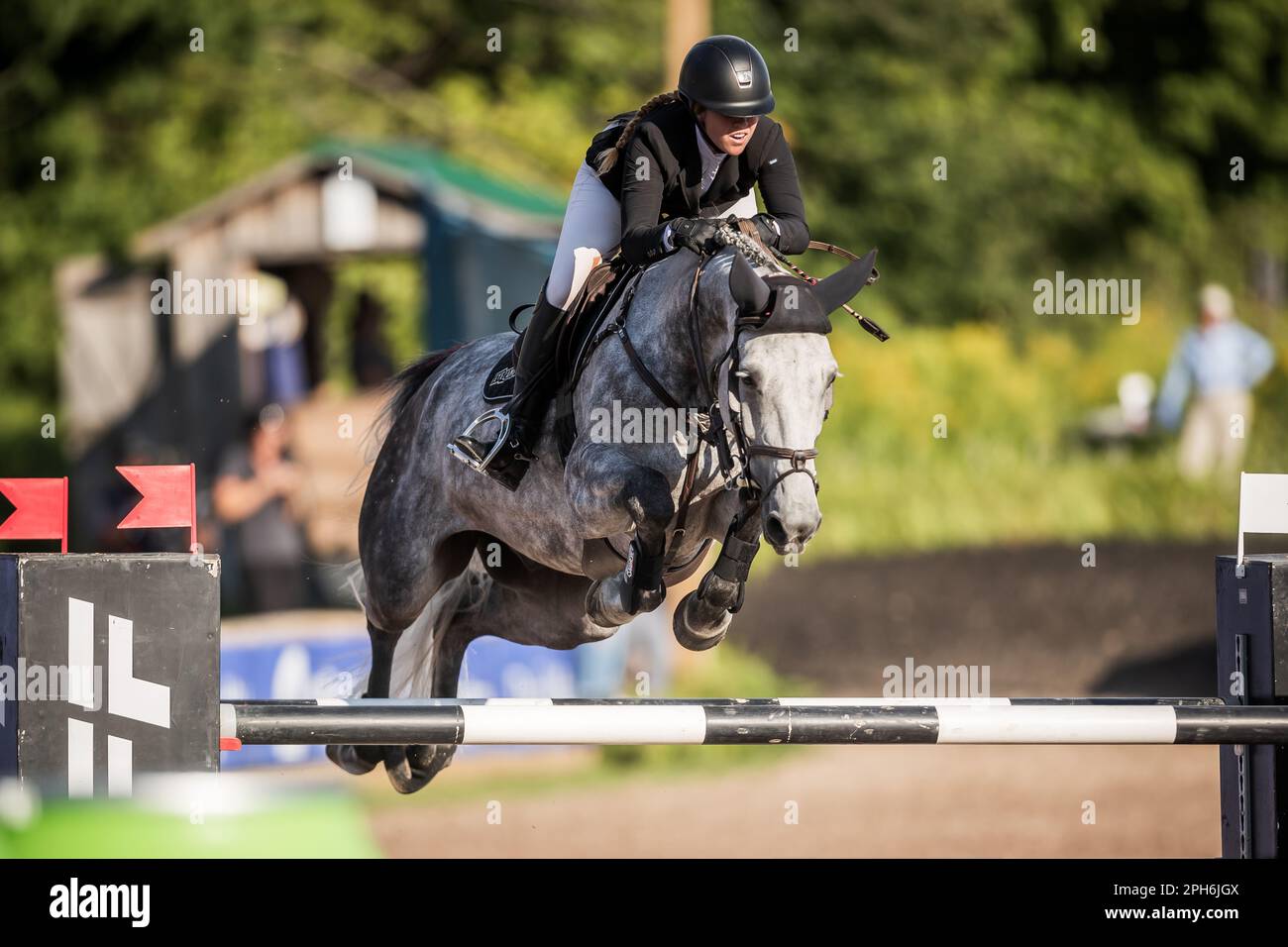 Team Canada Nations Cup rider, Jacqueline Steffens-Daley competes ...