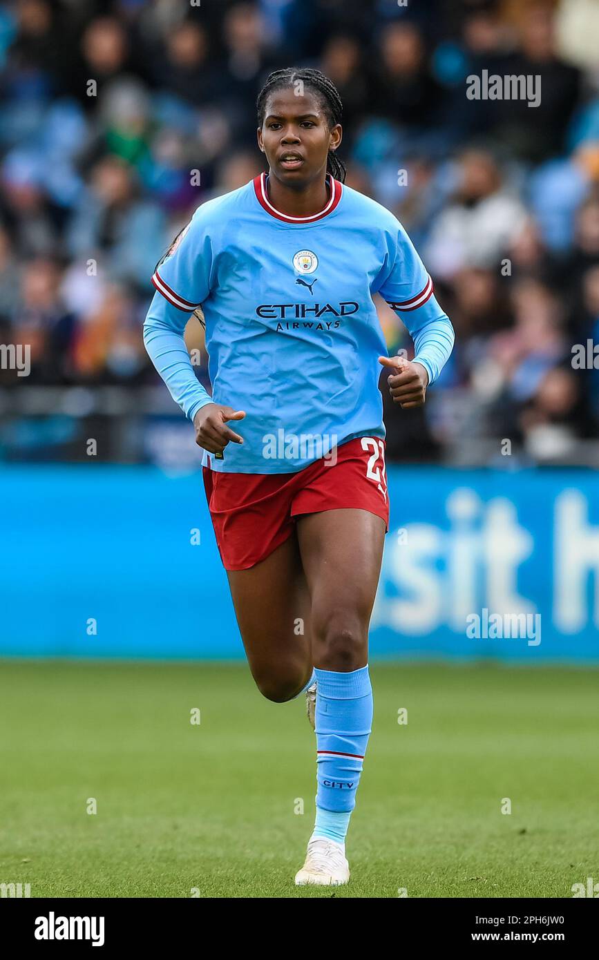 Khadija Shaw #21 of Manchester City during the The FA Women's Super ...