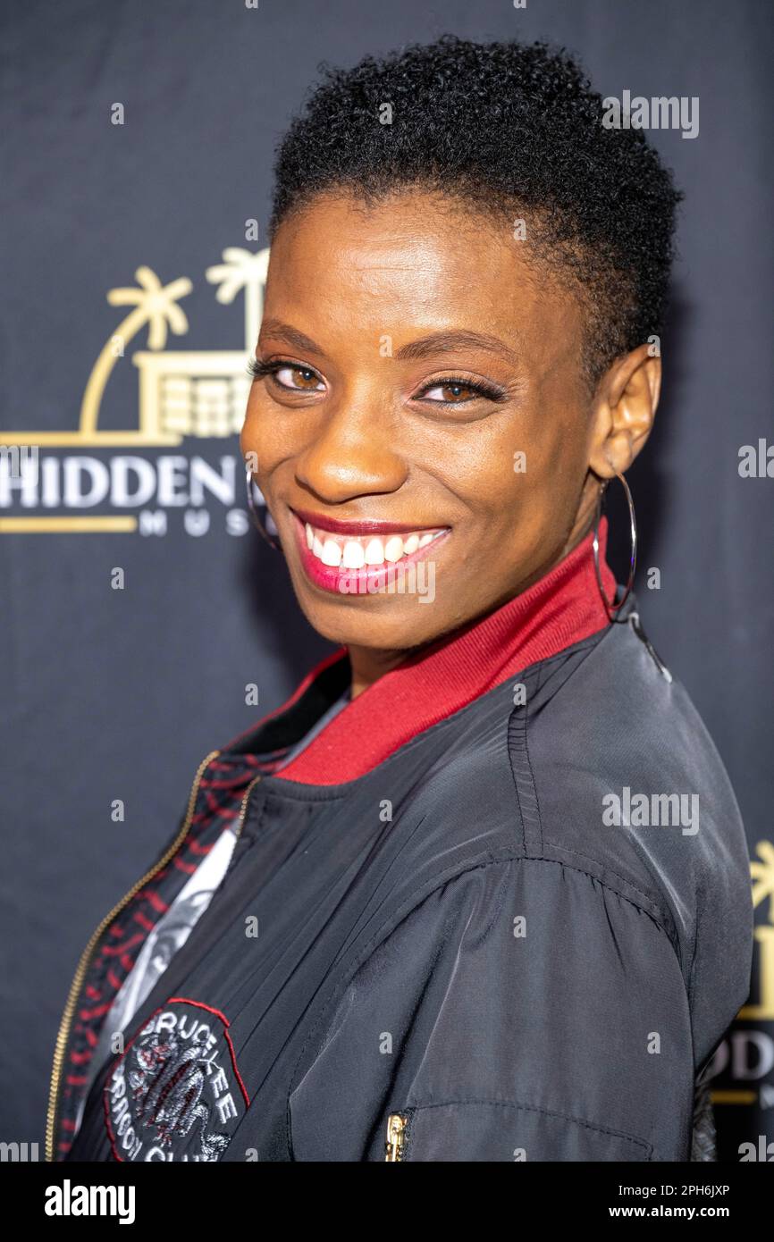 Los Angeles, USA. 25th Mar, 2023. Actress Angelique Bates attends Tariq ...