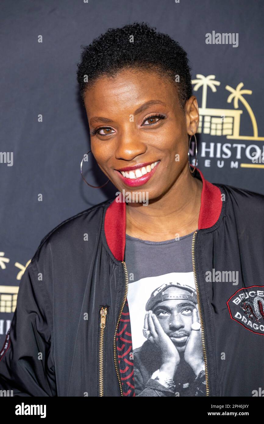 Los Angeles, USA. 25th Mar, 2023. Actress Angelique Bates attends Tariq ...