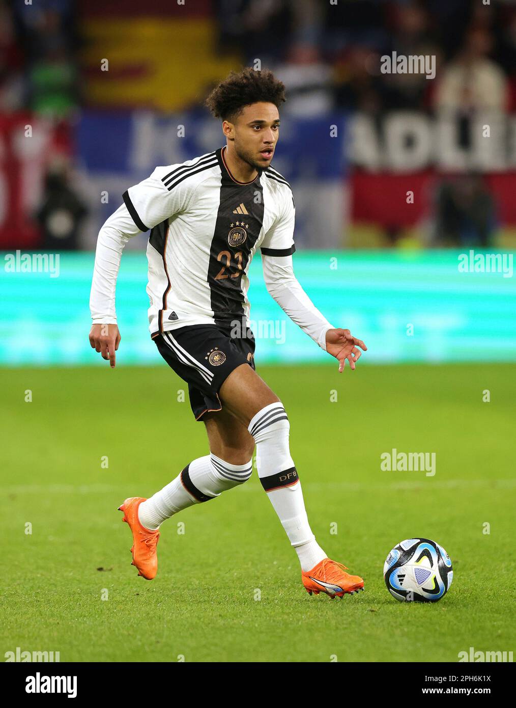 Mainz, Deutschland. 25th Mar, 2023. firo : 03/25/2023, football, soccer ...