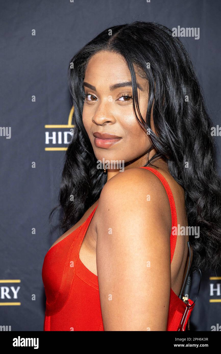 Los Angeles, USA. 25th Mar, 2023. Actress Robyn Paige attends Tariq ...