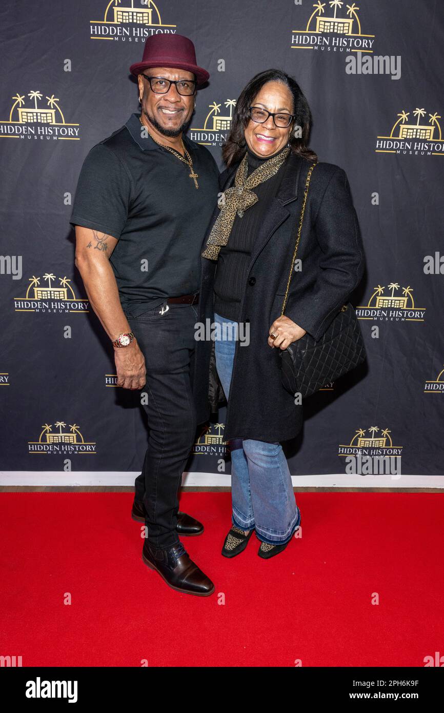 Los Angeles, USA. 25th Mar, 2023. Singer Cynthia Weinel with Terry ...
