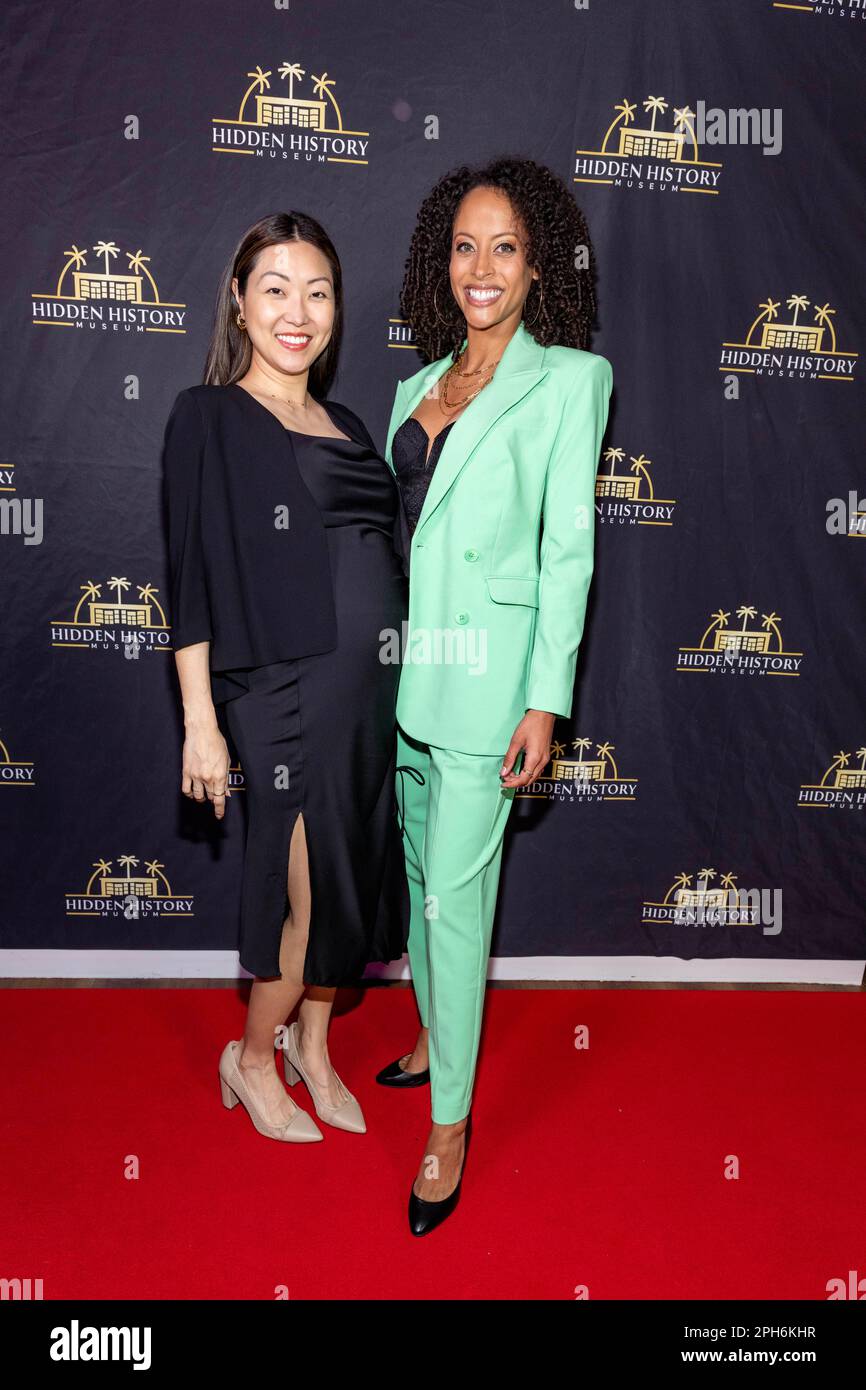 Los Angeles, USA. 25th Mar, 2023. Actress Cecilia Kim, Actress Ashley ...