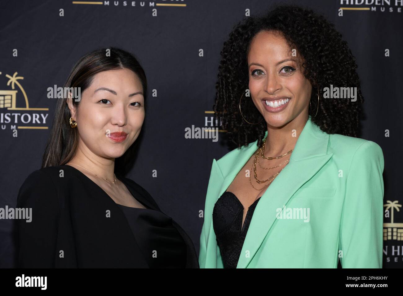 Los Angeles, USA. 25th Mar, 2023. Actress Cecilia Kim, Actress Ashley ...