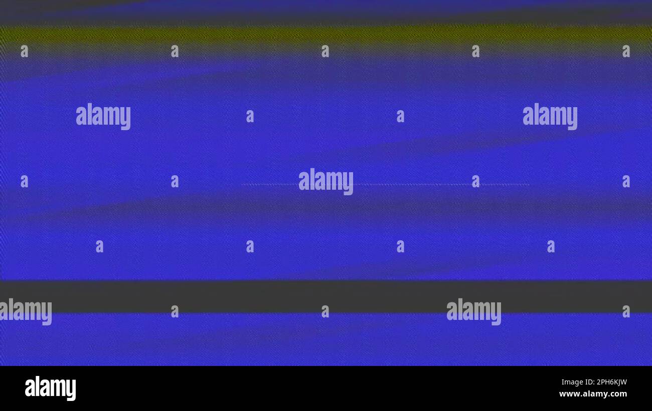 Analog glitch static noise blue vhs grain texture Stock Photo - Alamy