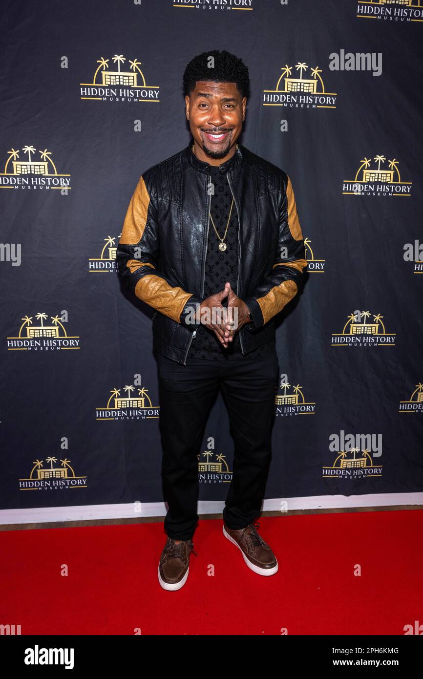 Los Angeles, USA. 25th Mar, 2023. Filmmaker Tariq Nasheed attends Tariq Nasheed's Museum March ...