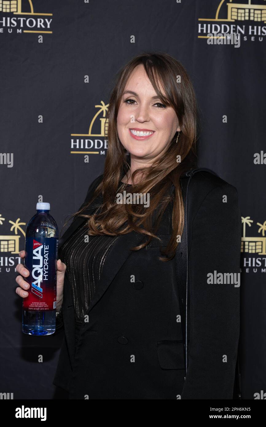 Los Angeles, USA. 25th Mar, 2023. Aquahydrate Sponsor Stephanie Morris ...