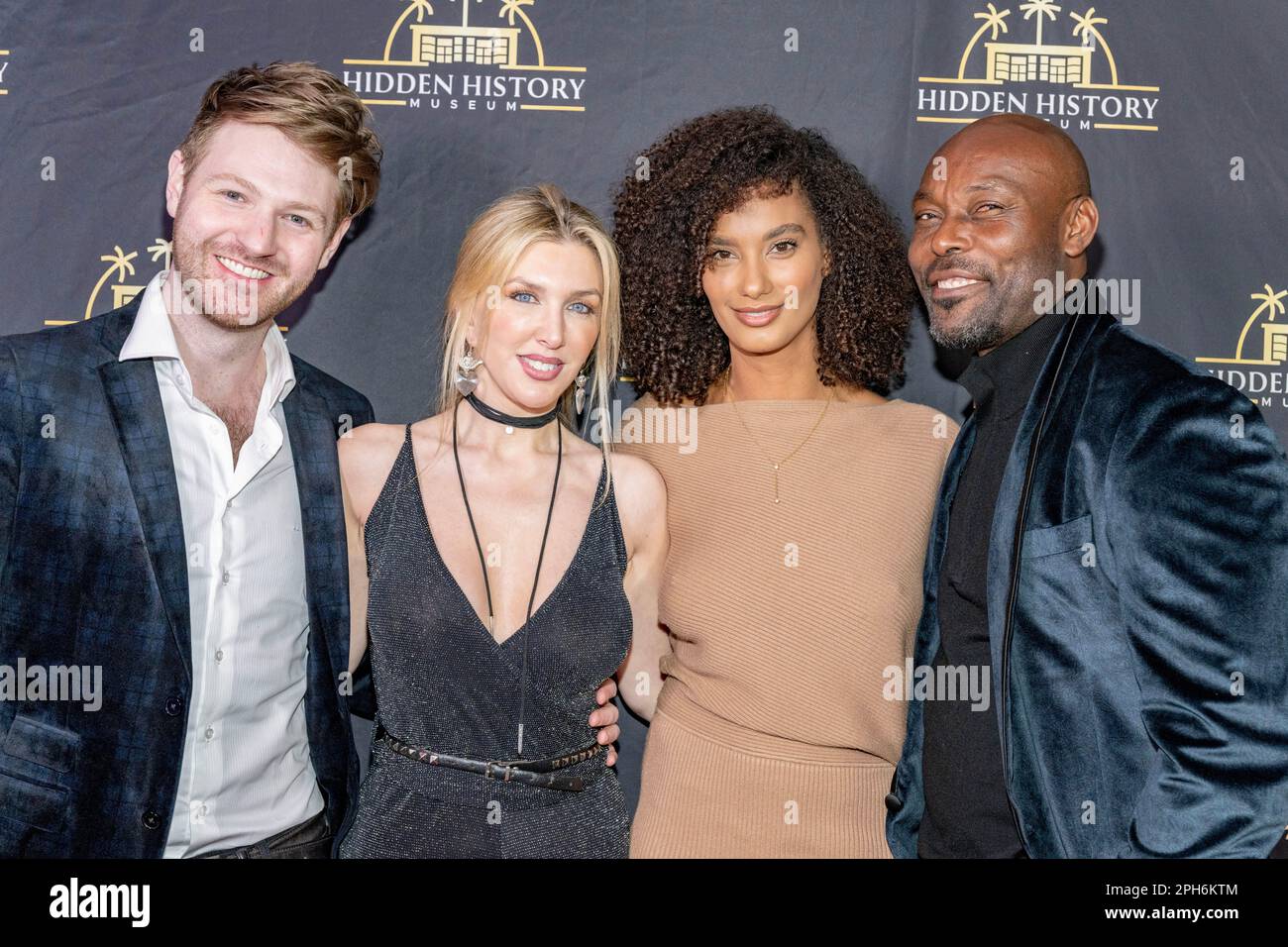 Los Angeles, USA. 25th Mar, 2023. Music Producer Jamie Duffin, Actress ...