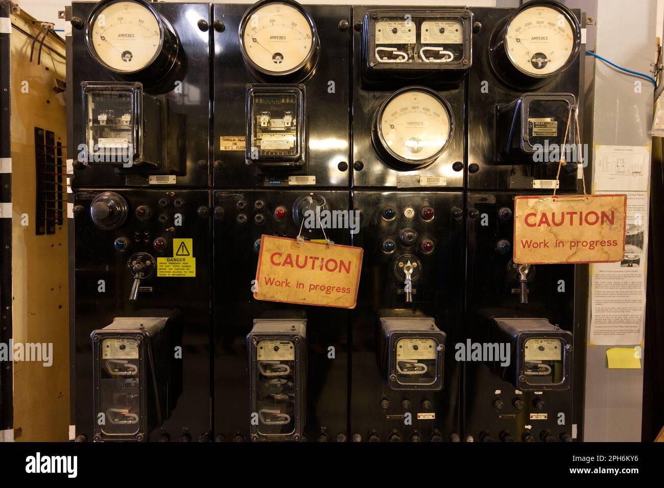 Electrical control panel hi-res stock photography and images - Alamy