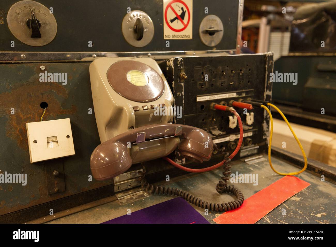 London Underground vintage signalling equipment from a control room ...