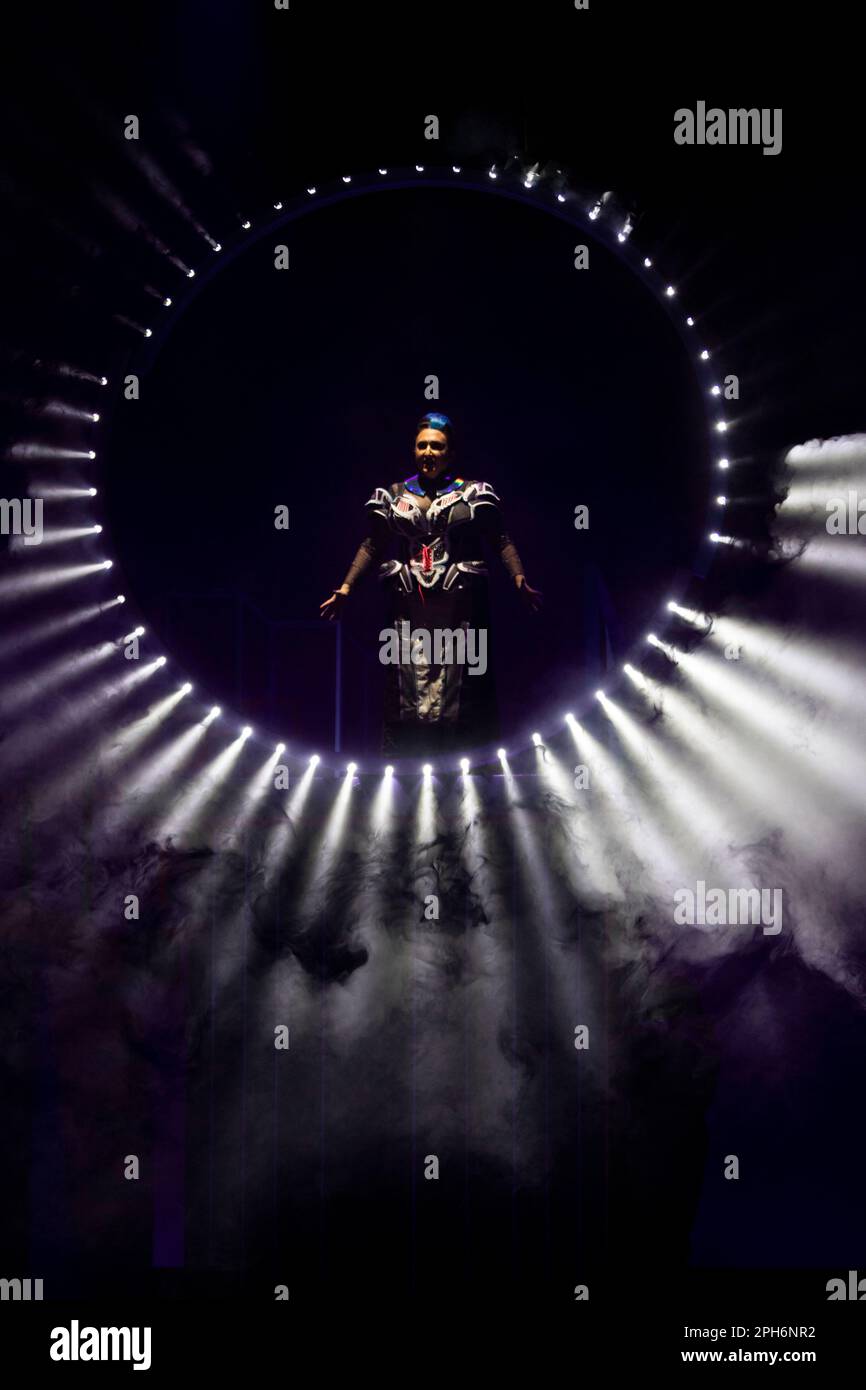 Cardiff, Wales. March 2 2023. Located in Cardiff Bay, Wales Millennium ...