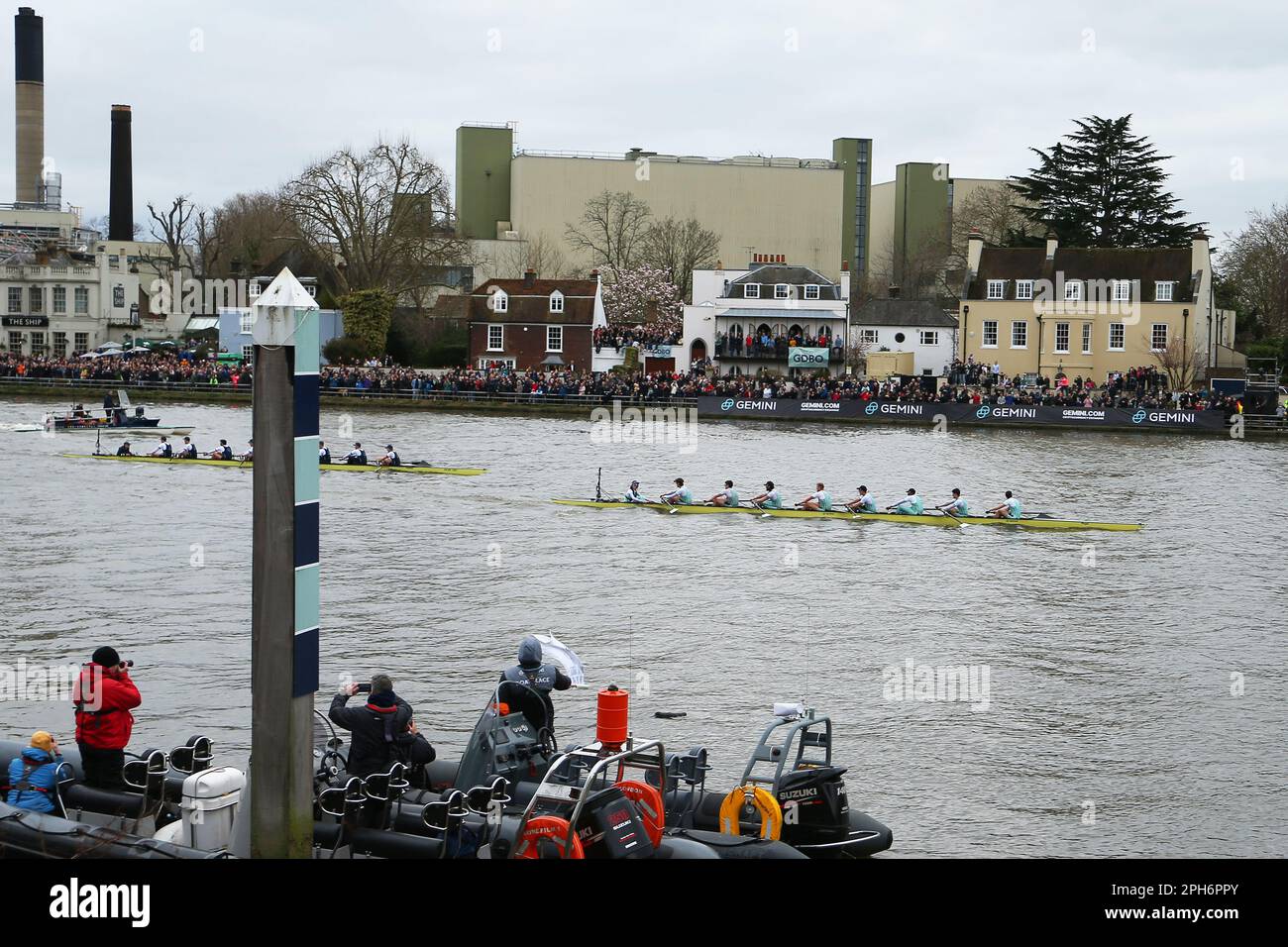 River Thames, London, UK. 26th Mar, 2023. Mens University Boat Races ...