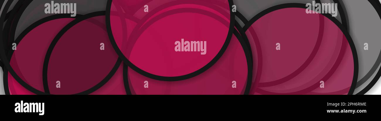 Circle shadows generative art background art illustration Stock Vector ...