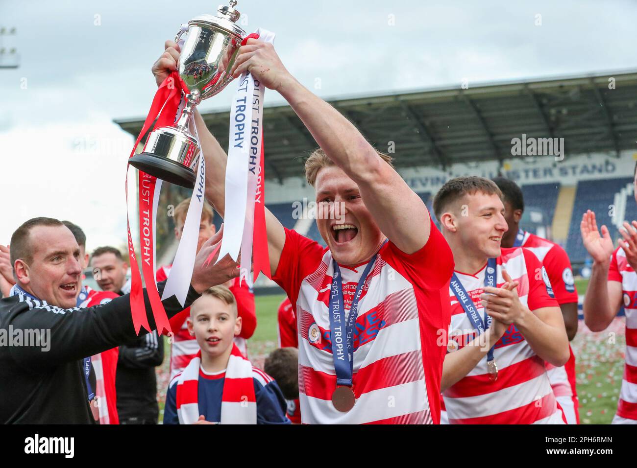 Falkirk, UK. 26th Mar, 2023. The final of the SPFL Trust Trophy with ...