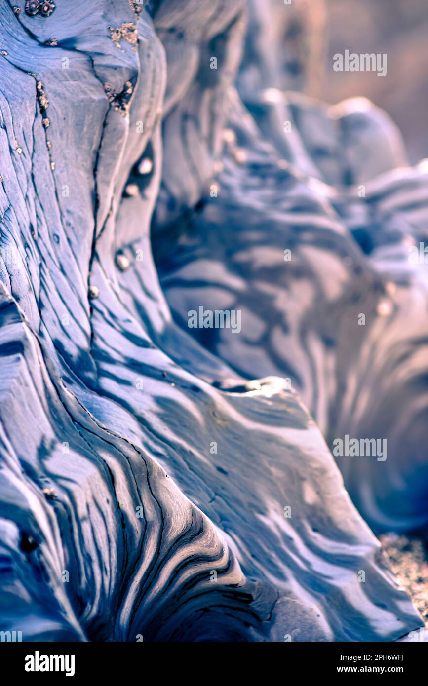 coastal rocky shore abstract textures Stock Photo - Alamy