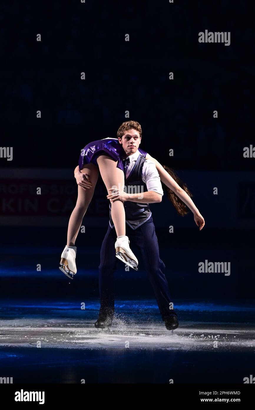 Saitama, Japan. 26th Mar, 2023. Caroline GREEN & Michael PARSONS (USA ...