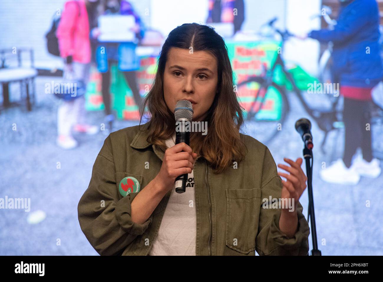 Berlin, Germany. 26th Mar, 2023. Luisa Neubauer, Fridays for Future ...