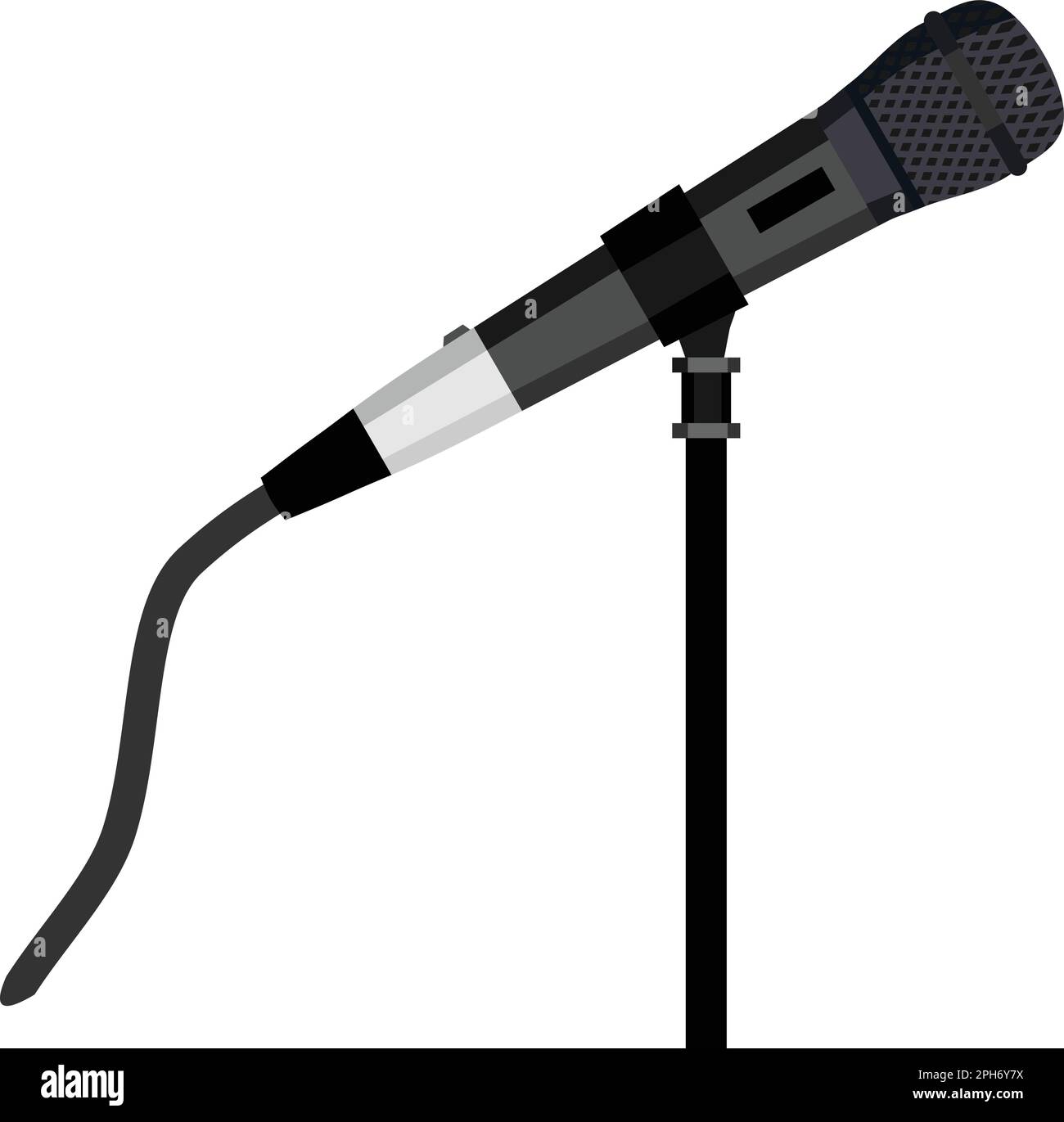 Microphone Sound Device Vector Stock Vector Image & Art - Alamy