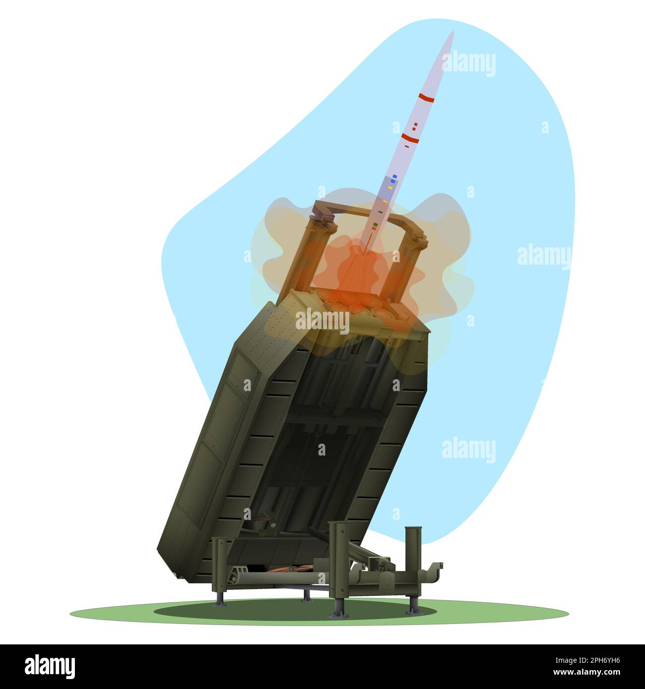 Patriot Missile System Cartoon