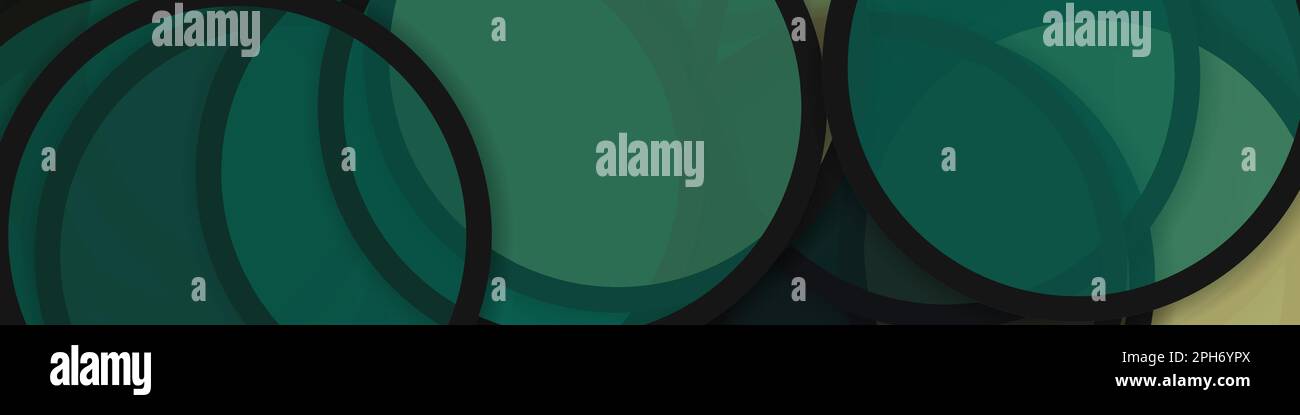 Circle shadows generative art background art illustration Stock Vector ...