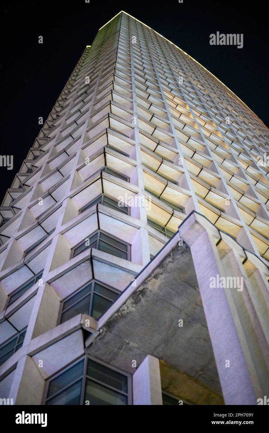 LONDON - November 12, 2022: At the heart of Tottenham Court Road stands ...