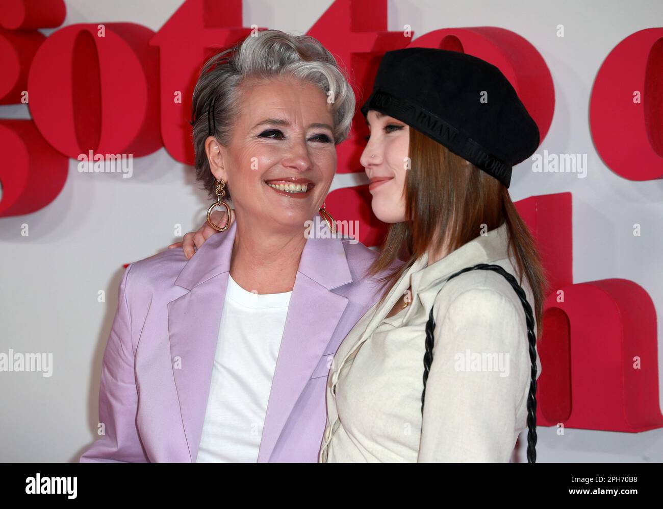 Emma Thompson and Gaia Wise attend the "What's Love Got To Do With It ...