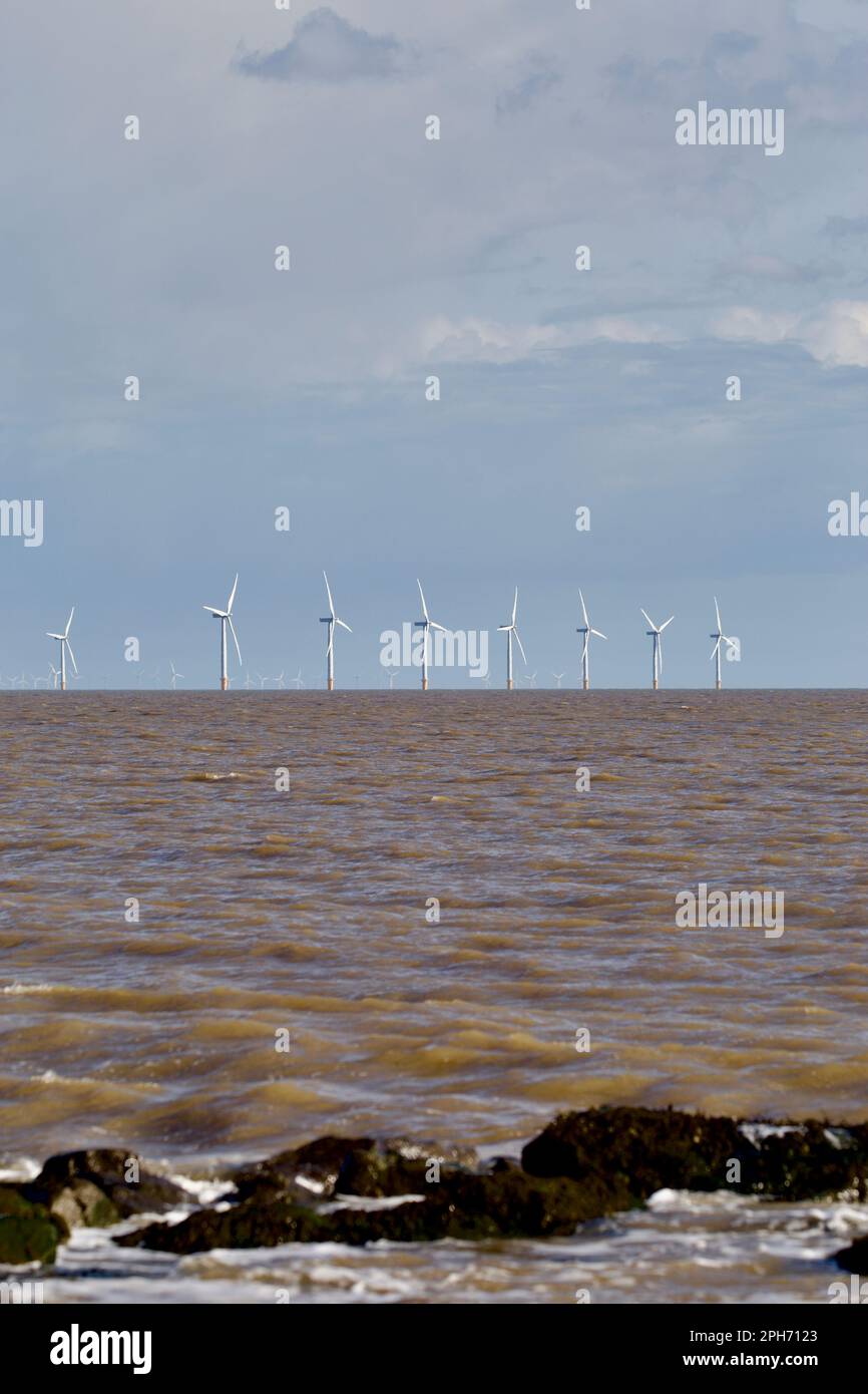 Gunfleet sands offshore wind farm hi-res stock photography and images ...