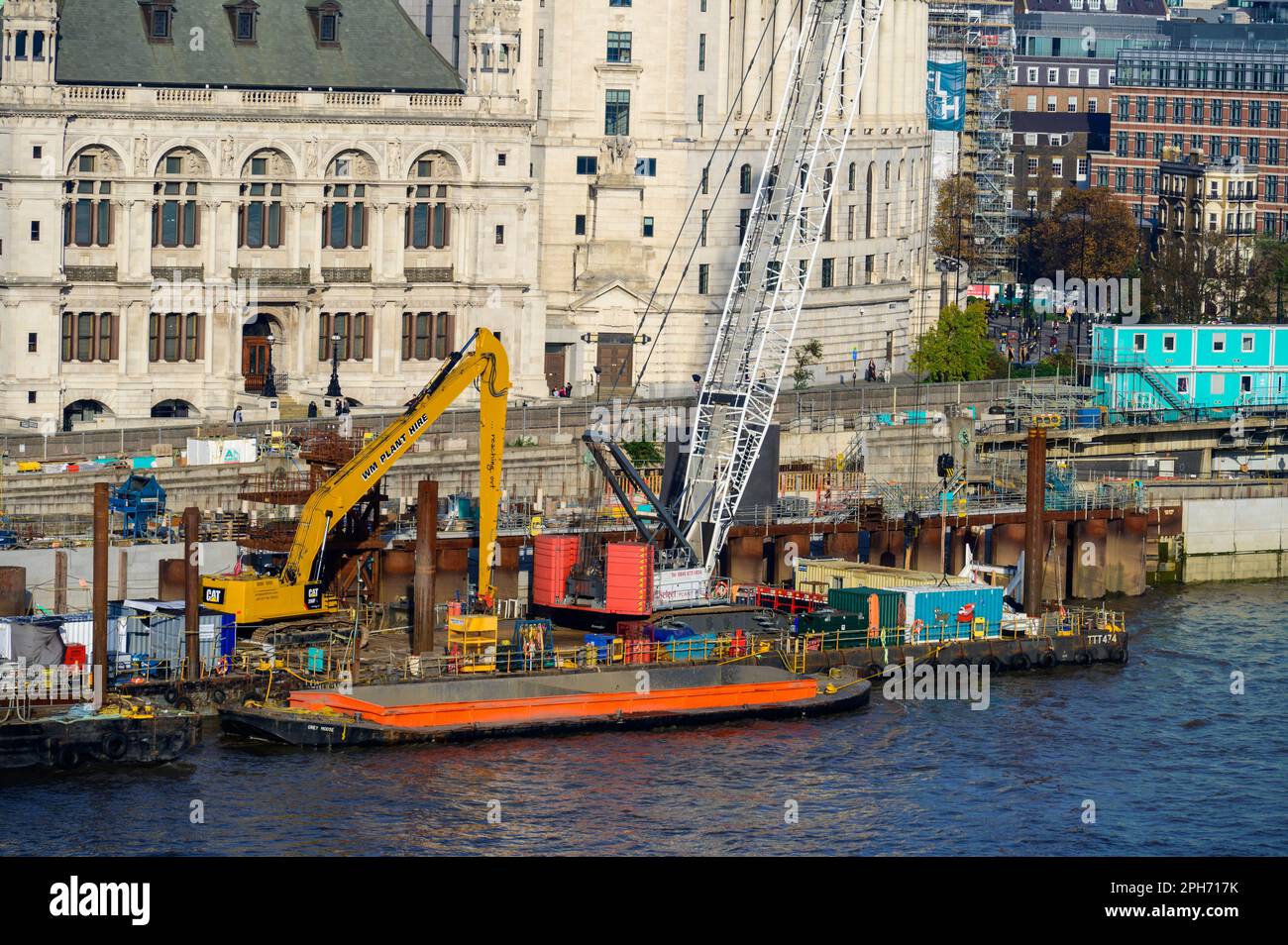 LONDON - November 13, 2022: Witness sustainable urban development in ...