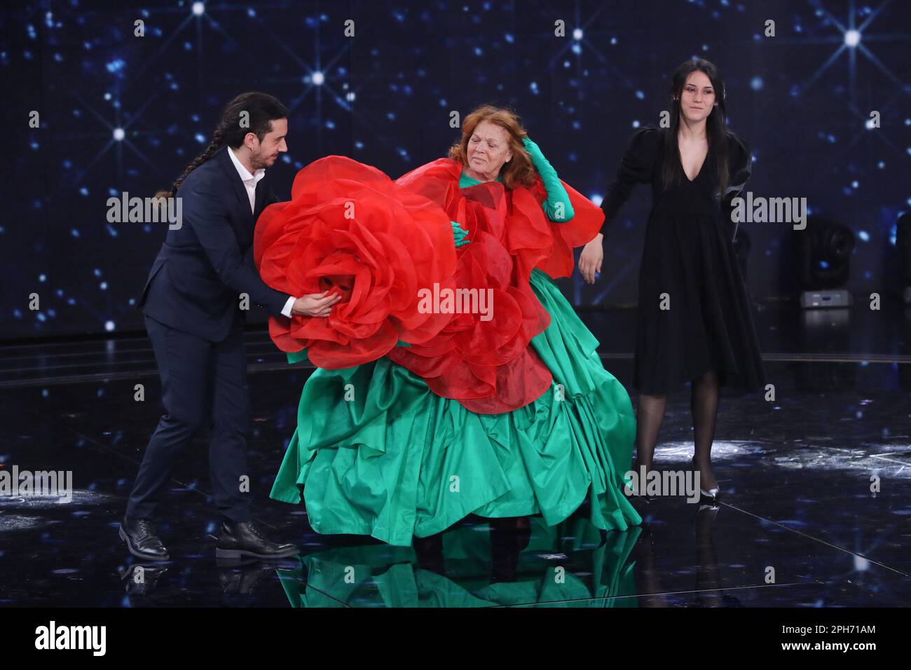 Rome, Italy. 25th Mar, 2023. Rome, Rai Auditorium of the Foro Italico ...