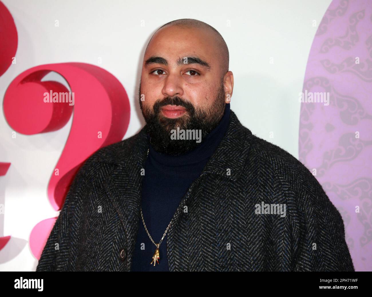 London, UK. 13th Feb, 2023. Asim Chaudhry attends the "What's Love Got ...