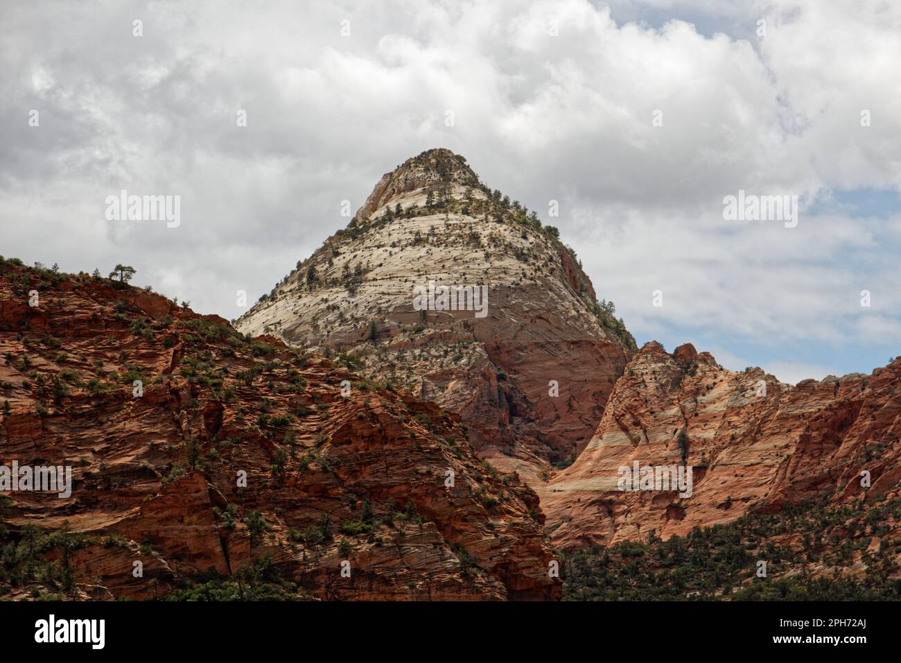 The hills of Zion National Park, Utah, USA Stock Photo - Alamy