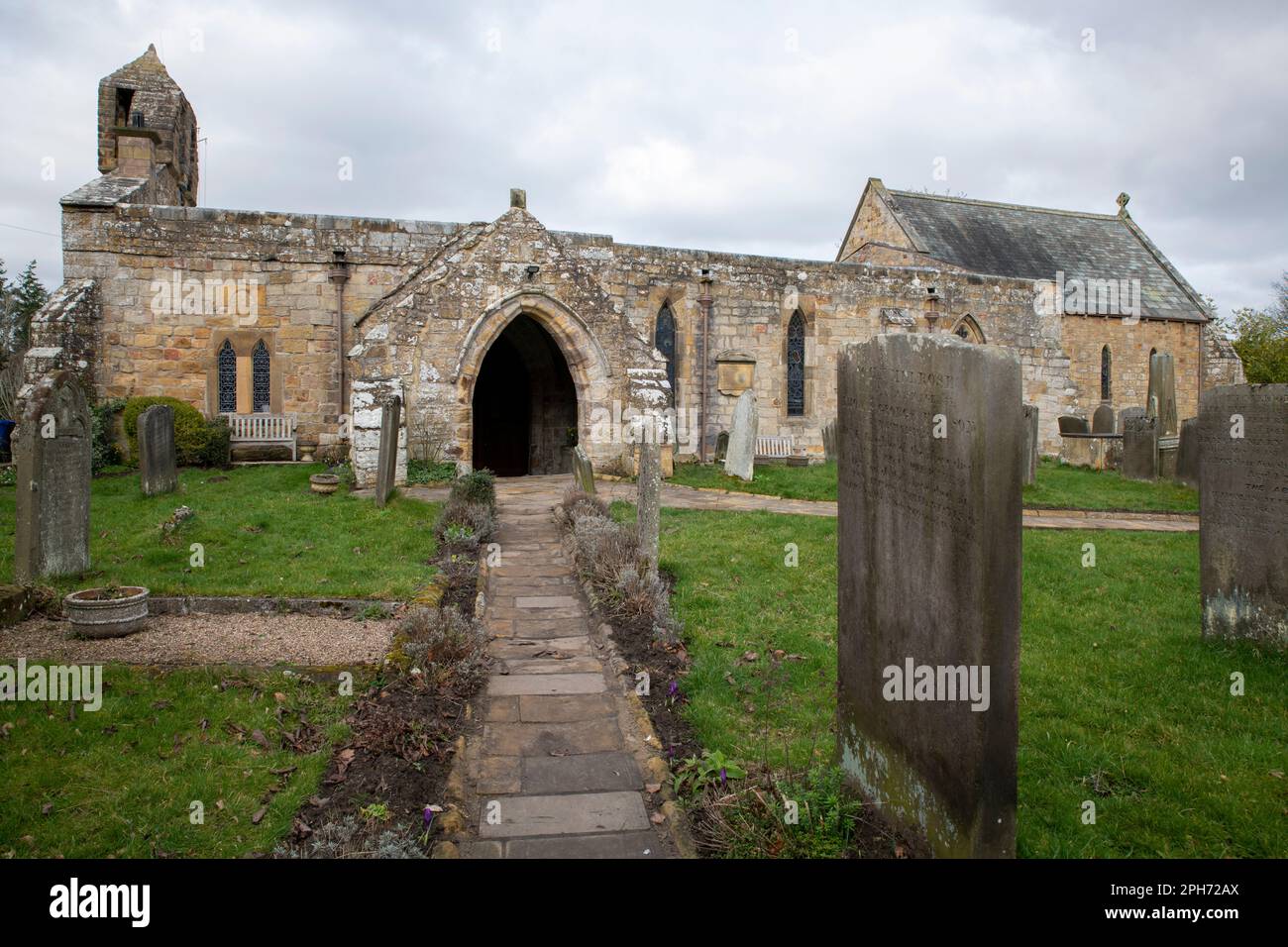 St Michael and All Angels Church, Felton Stock Photo - Alamy