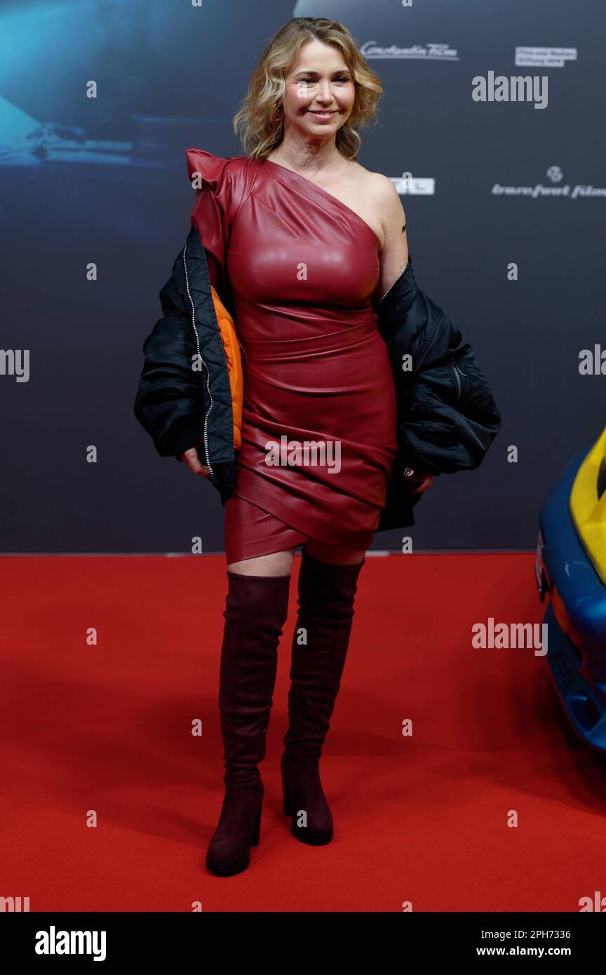 Cologne, Germany. 26th Mar, 2023. Actress Tina Ruland comes to the ...