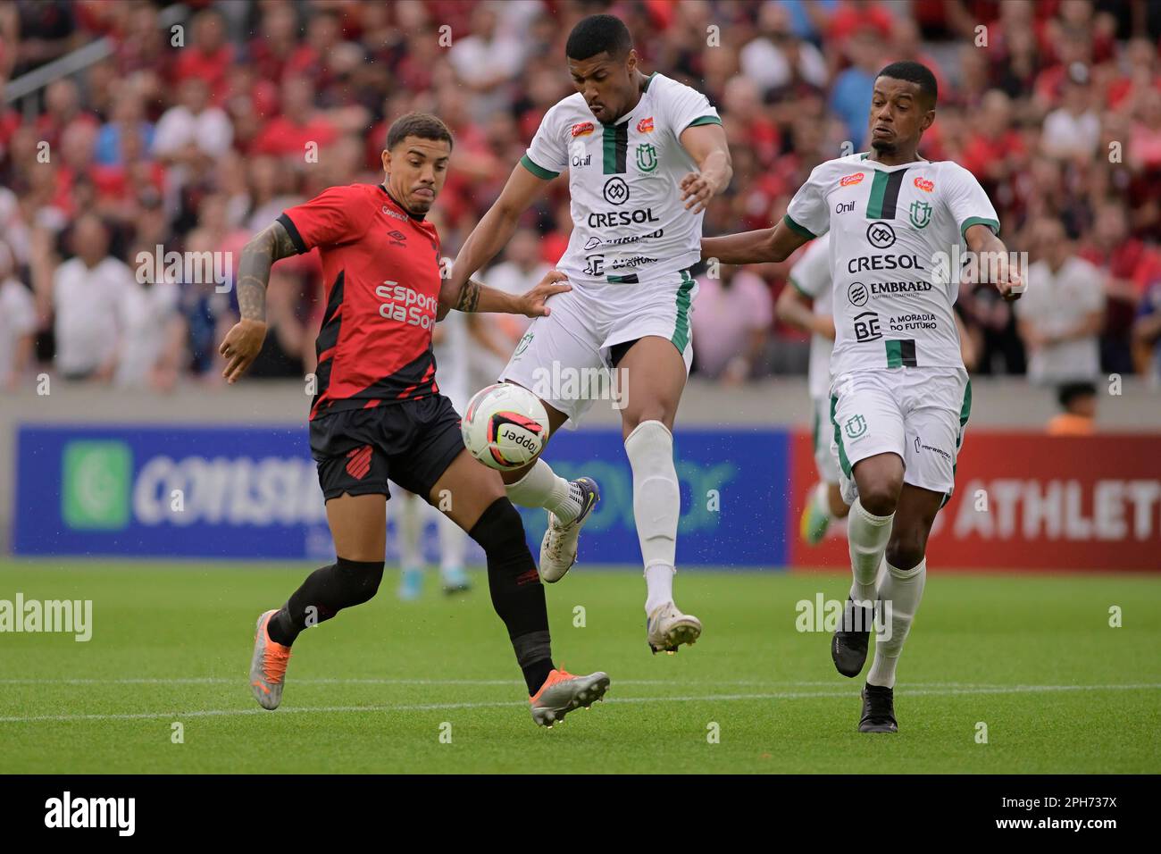 Curitiba, Brazil. 26th Mar, 2023. Terans. Vilar and Max Miller during ...