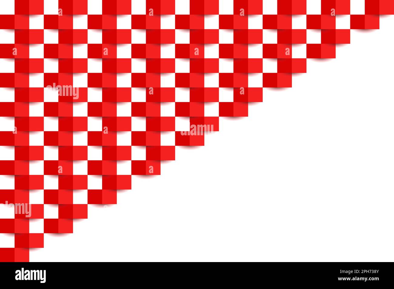 Illustration of Background Image Created by Arranging Small Red Paper ...