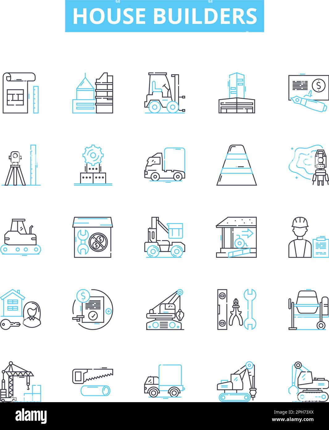 Foundations builders bricklayers Stock Vector Images - Alamy