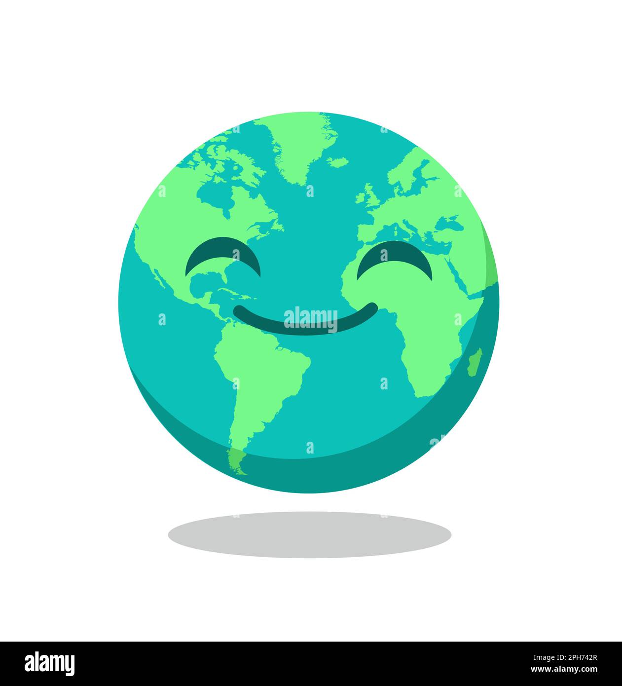 Cartoon world globe vector illustration Stock Vector Image & Art - Alamy