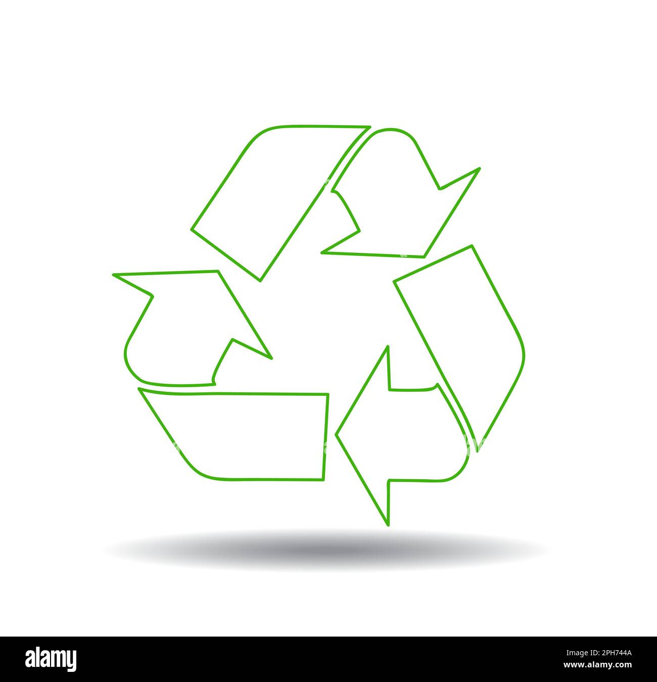 Vector recycle signs illustration design Stock Vector Image & Art - Alamy