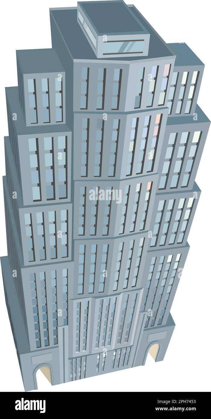 New york city birds eye view Stock Vector Images - Alamy