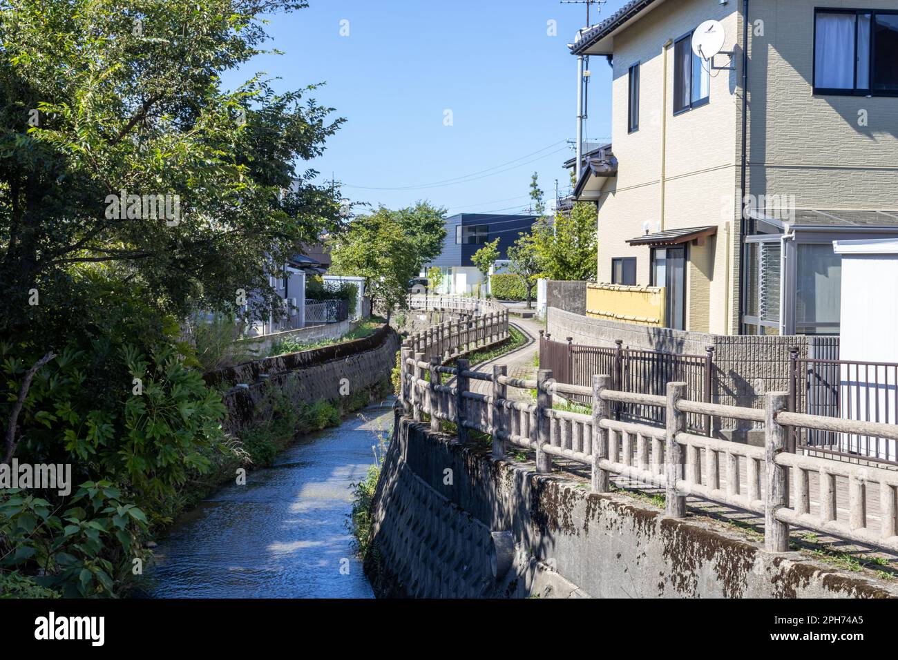 The Yokogawa residential disctrict of Kanazawa, Ishikawa, Japan Stock ...