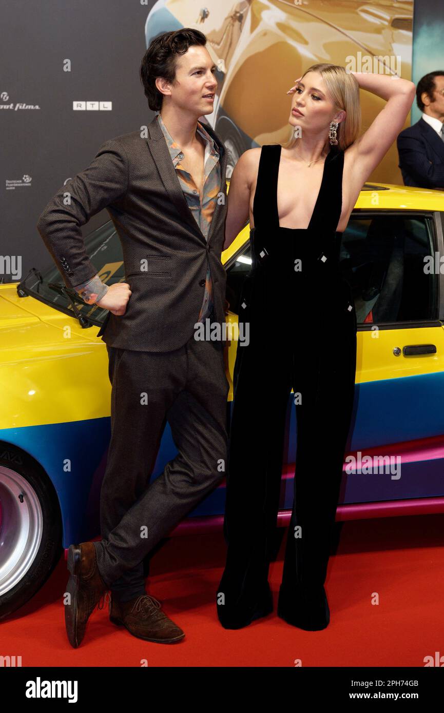 26 March 2023, North Rhine-Westphalia, Cologne: Actors Tim Oliver ...