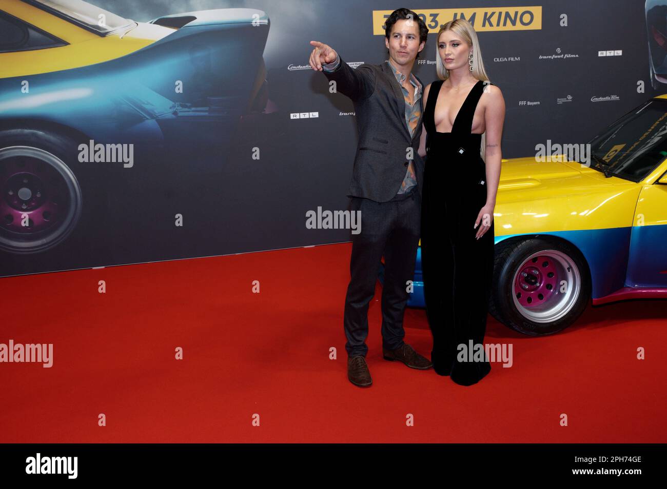 26 March 2023, North Rhine-Westphalia, Cologne: Actors Tim Oliver ...