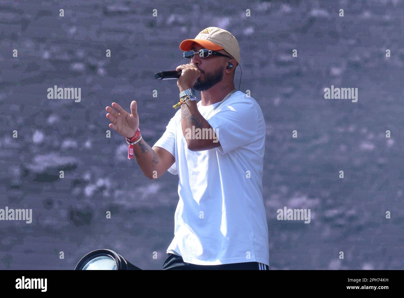 Sao Paulo, Sao Paulo, Brasil. 26th Mar, 2023. (INT) Rapper Rashid ...